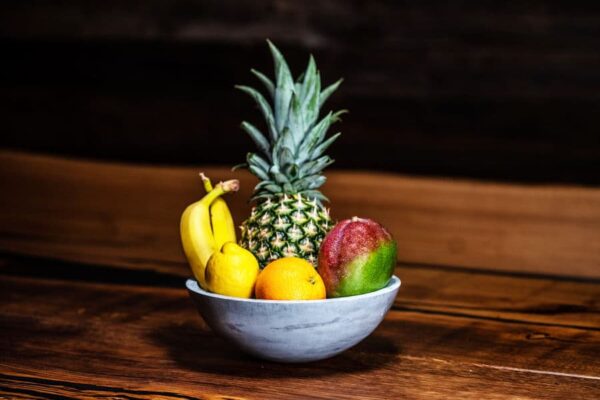 Große Obstschale Beton | Designer Obst- und Gemüseschale kaufen